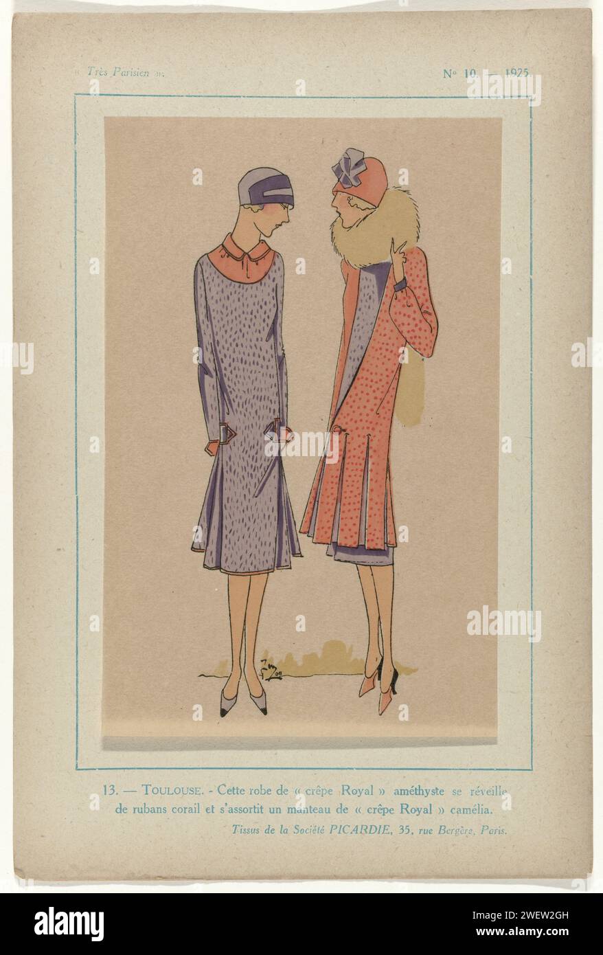 Very Parisian, 1925, no. 10, pl. 13: - Toulouse, 1925 Pretent uit Het ...