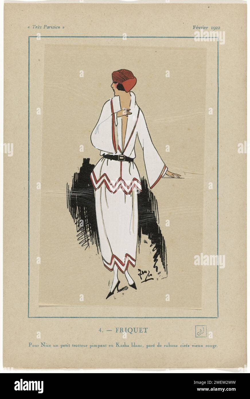 Very Parisian, February 1922: 4.- FRiquet, G-P. Joumard, 1922 Walking ...