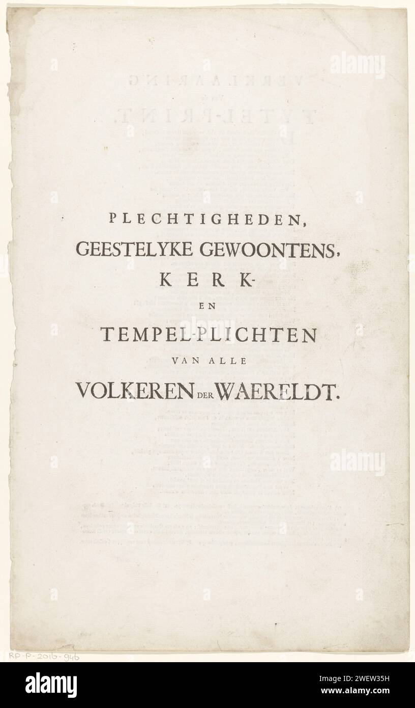 Religion title page hi-res stock photography and images - Alamy