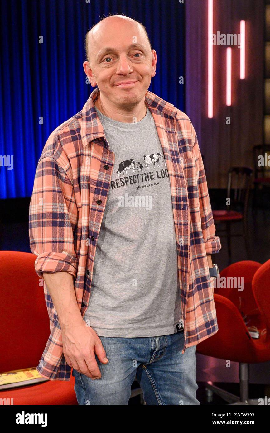 Bernhard Hoecker bei der Aufzeichnung der WDR-Talkshow Kölner Treff im ...