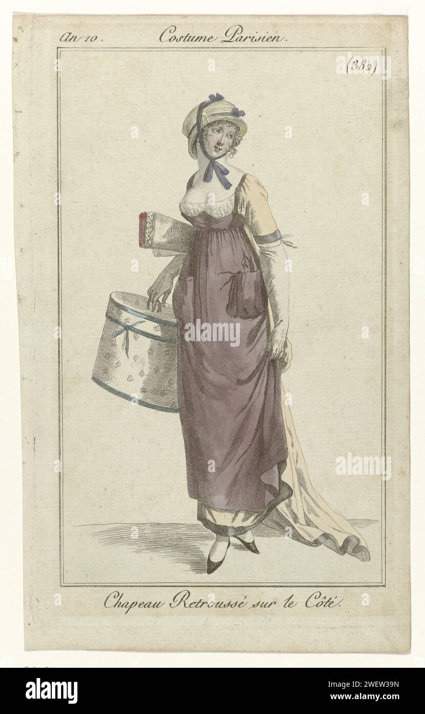 Journal of the ladies and fashions, Parisian costume, May 5, 1802, year ...