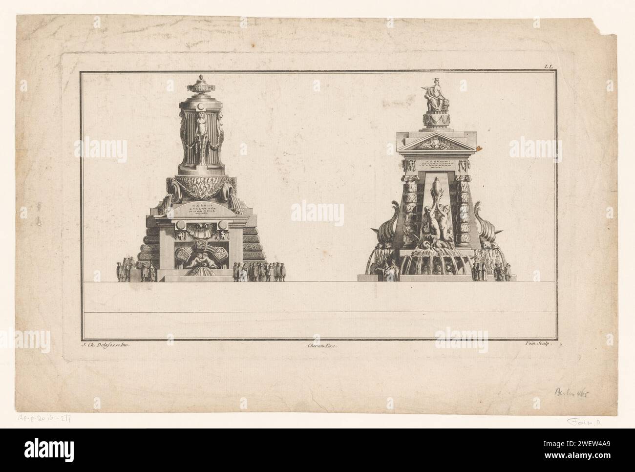 Tabineins, Augustin the Foin, Afterier Jean Charles deverass, in 1771 ...