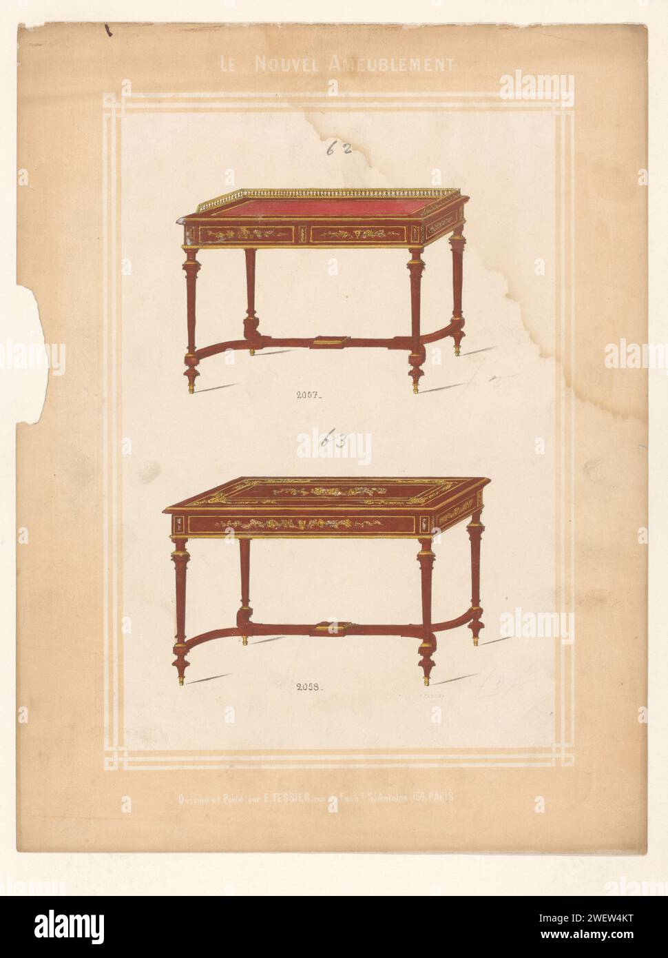 Two rectangular tables hi-res stock photography and images - Alamy