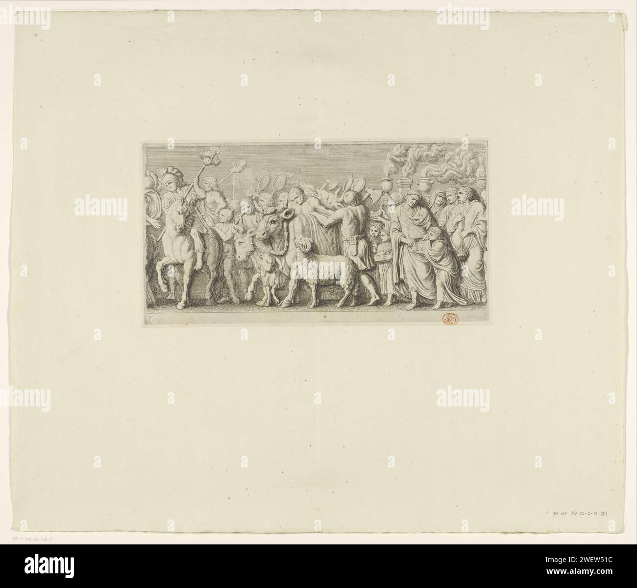 Fries with triumphal tour of Quintus Fabius Maximus on Schouw in the ...