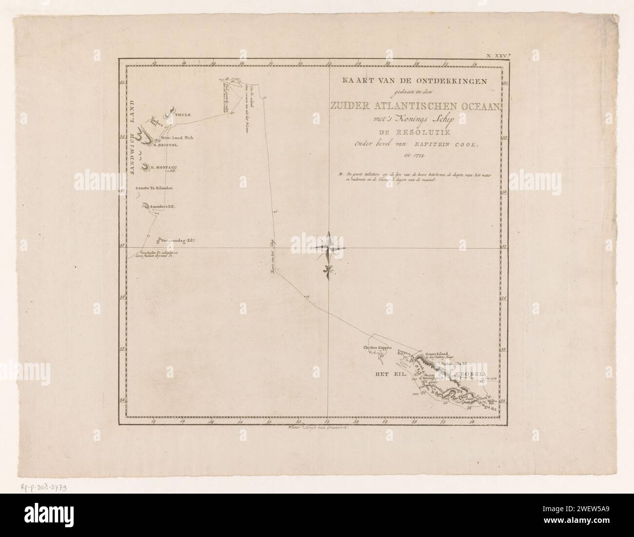 South sandwich islands map hi-res stock photography and images - Alamy