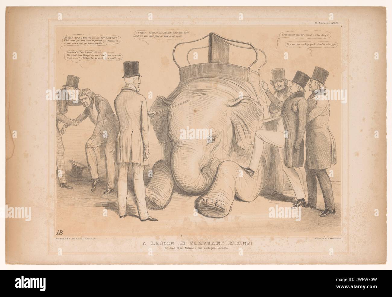 Cartoon about the appointment of Henry Hardinge as governor of India ...