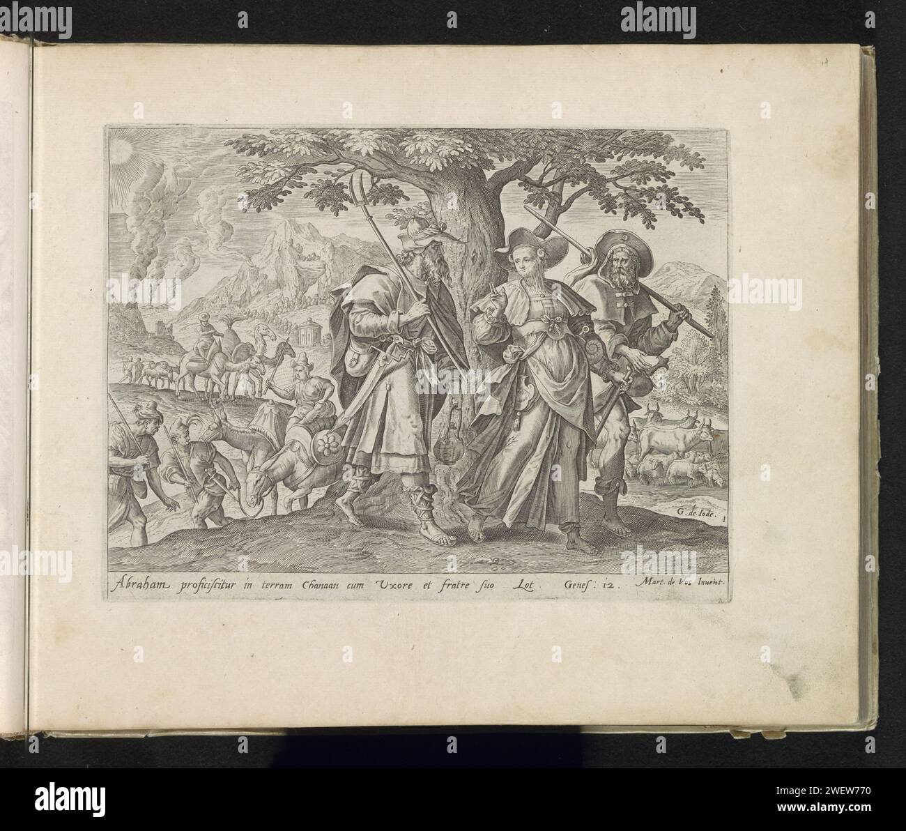 Abraham and lot in bible hi-res stock photography and images - Alamy