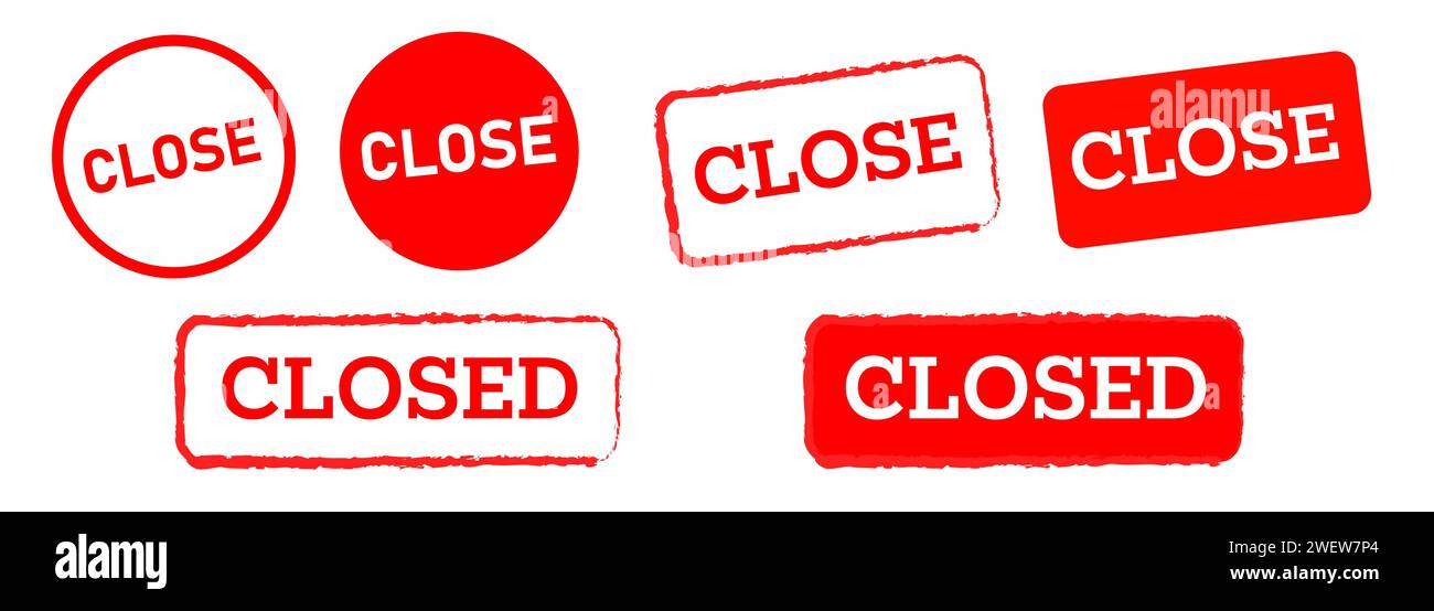 Closed circle Cut Out Stock Images & Pictures - Alamy