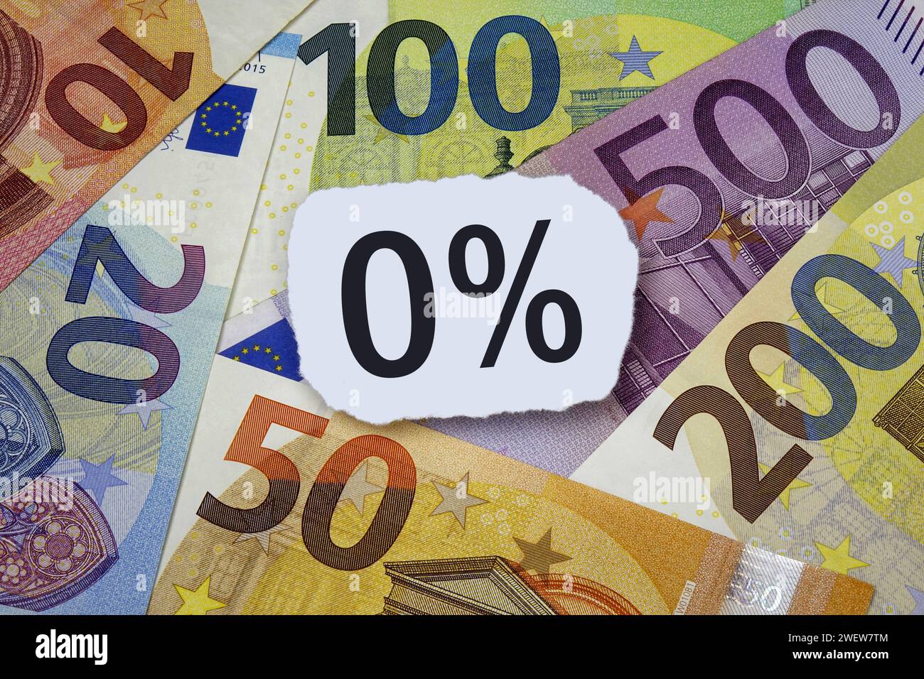 Geldscheine und Null Prozent Geldscheine und Null Prozent, 27.01.2024 ...