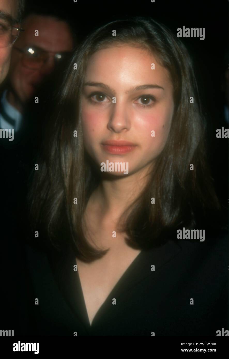 Los Angeles, California, USA 14th December 1996 Actress Natalie Portman ...