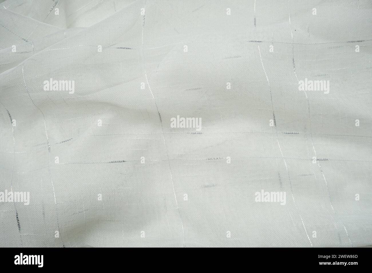 White fabric texture abstract hi-res stock photography and images - Alamy