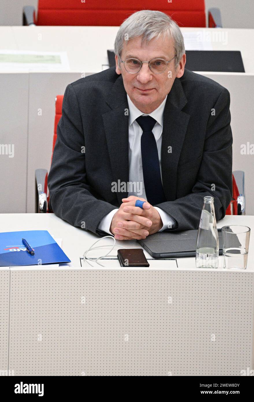 Potsdam, Germany. 24th Jan, 2024. Member of Parliament Hans-Christoph ...