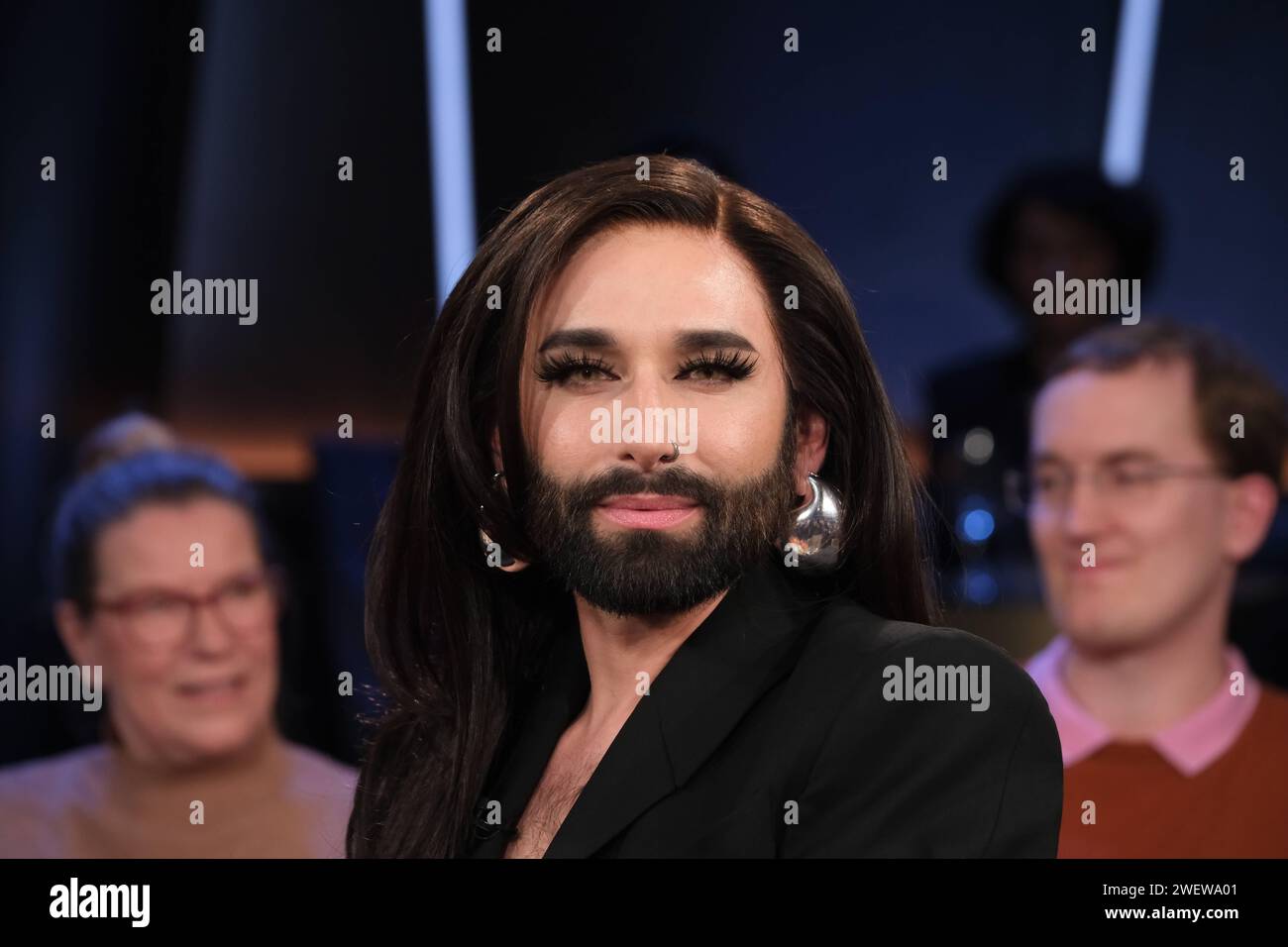 Conchita Wurst Thomas Neuwirth zu Gast in der NDR Talk Show, Fototermin ...