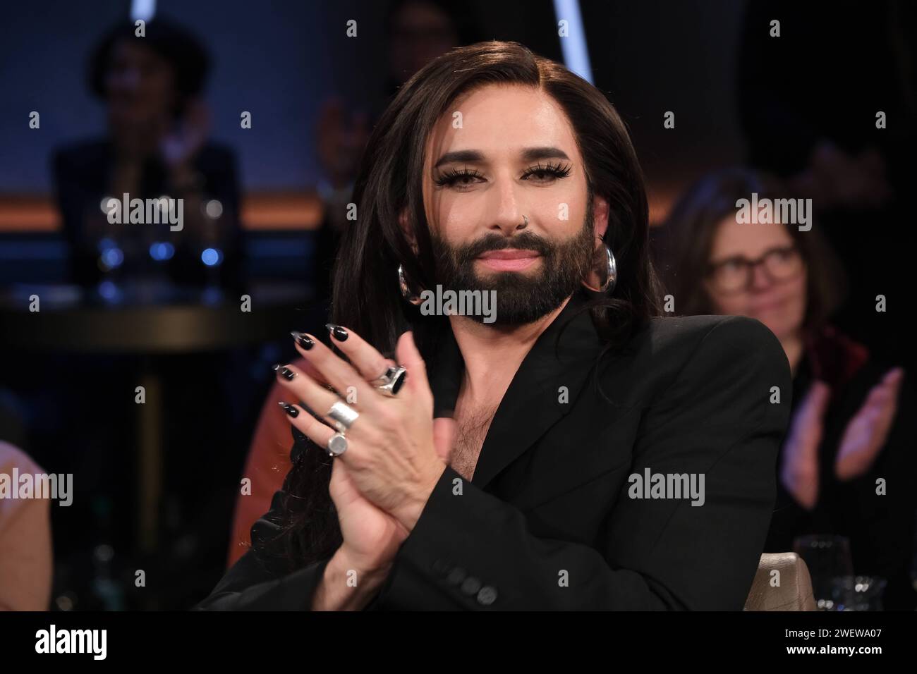 Conchita Wurst Thomas Neuwirth zu Gast in der NDR Talk Show, Fototermin ...
