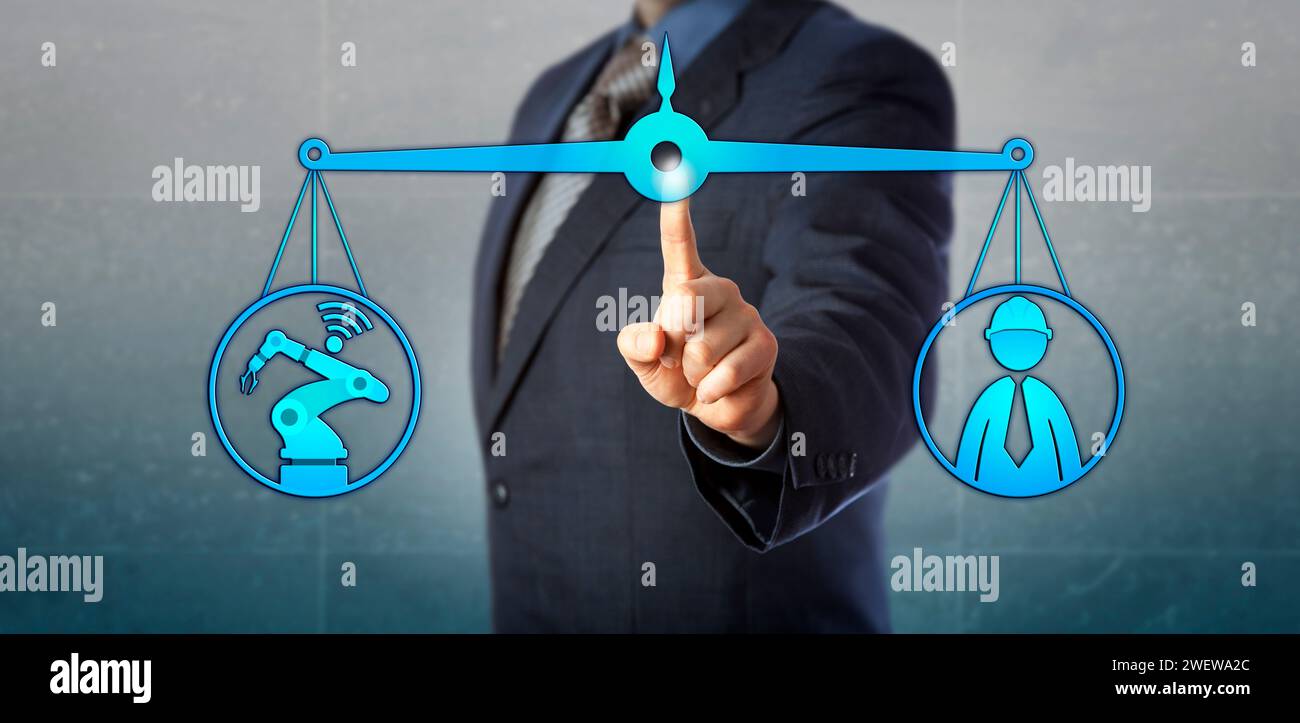 Blue chip manufacturing manager is balancing out machine automation ...