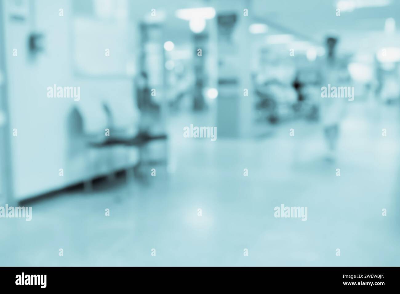 hospital interior blur medical background Stock Photo - Alamy