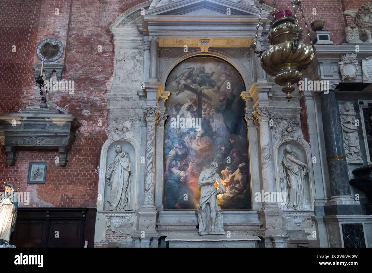 The Miracle of Giuseppe da Copertino by Giuseppe Nogari from XVIII ...