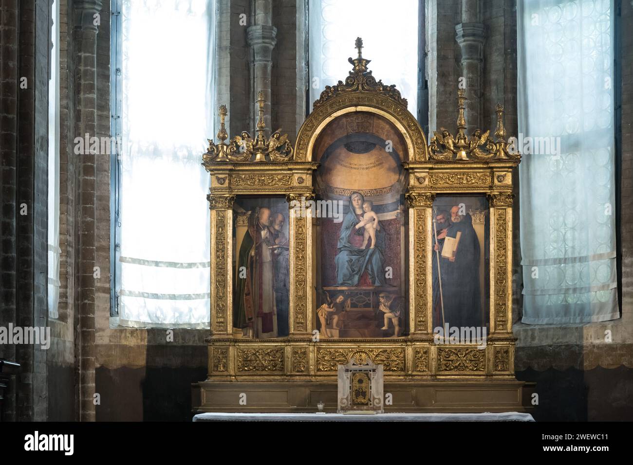 Giovanni bellini tryptych hi-res stock photography and images - Alamy