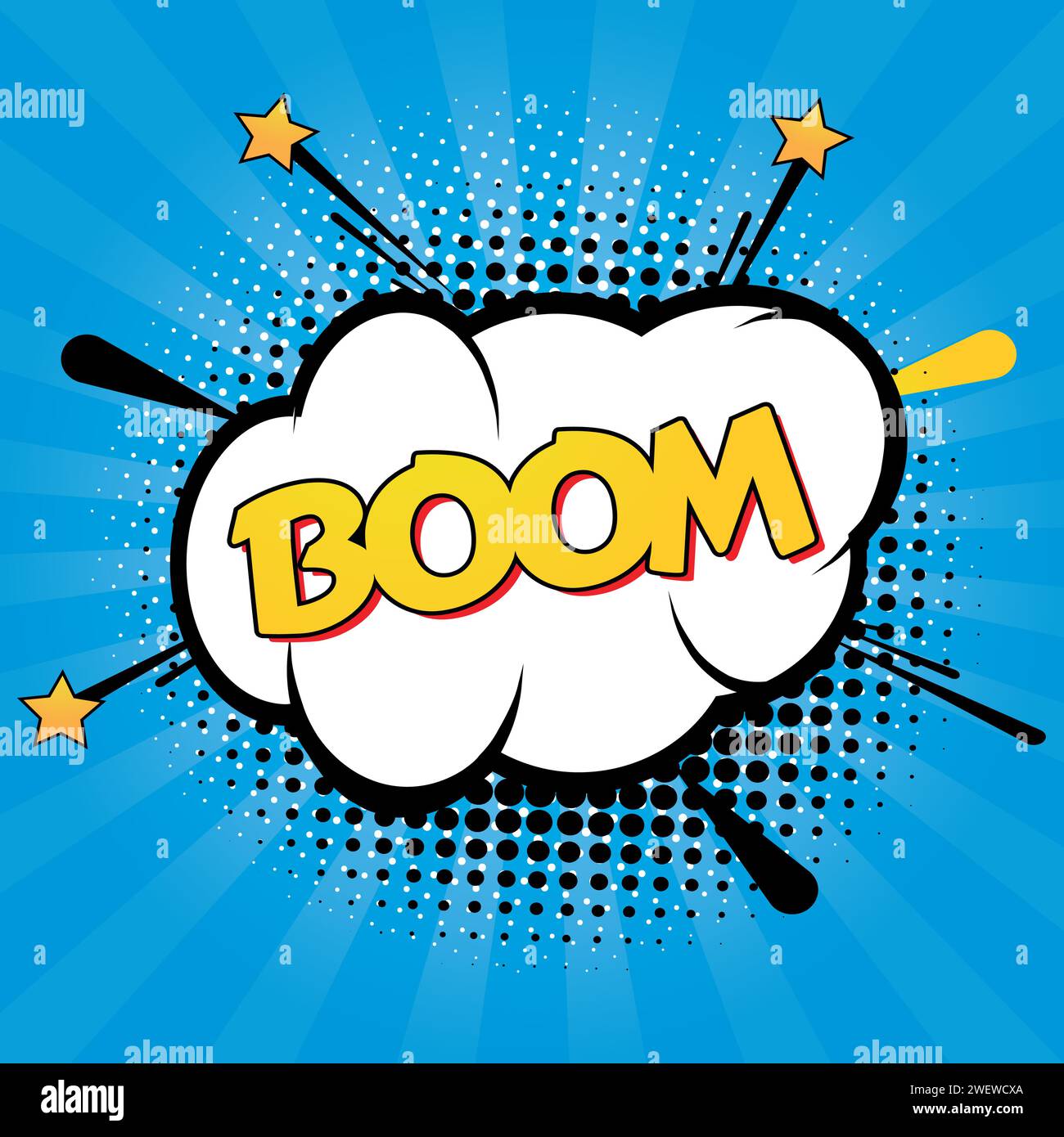 Boom text pop art hi-res stock photography and images - Alamy