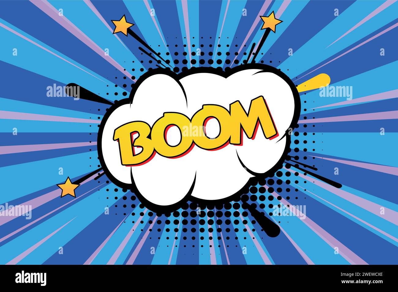 Boom text pop art hi-res stock photography and images - Alamy