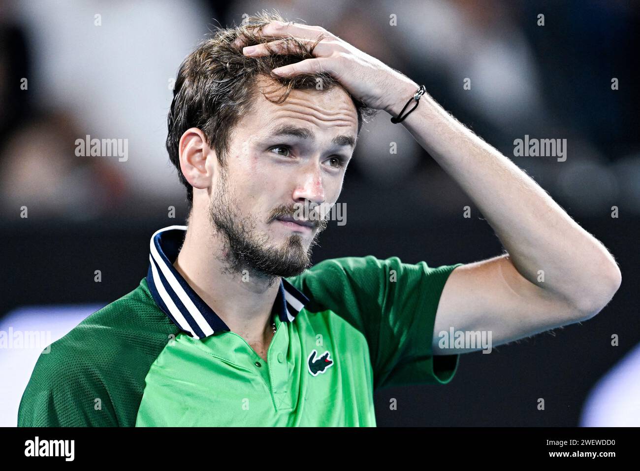 Daniil Medvedev during the Australian Open AO 2024 Grand Slam tennis ...