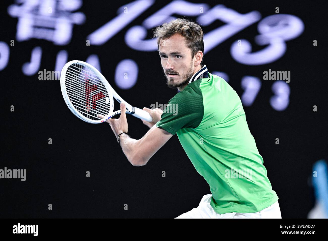Daniil Medvedev during the Australian Open AO 2024 Grand Slam tennis ...