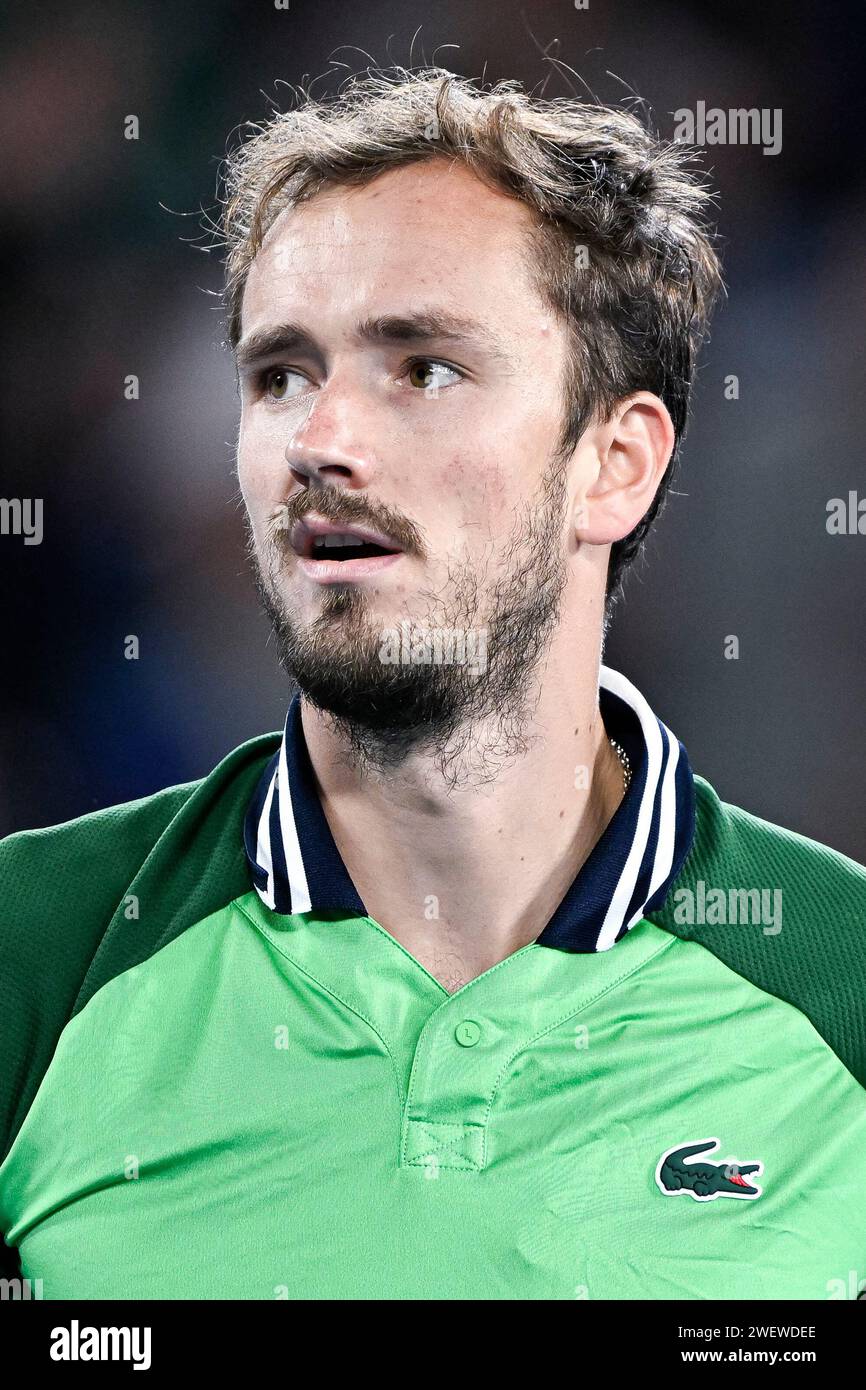 Daniil Medvedev during the Australian Open AO 2024 Grand Slam tennis ...