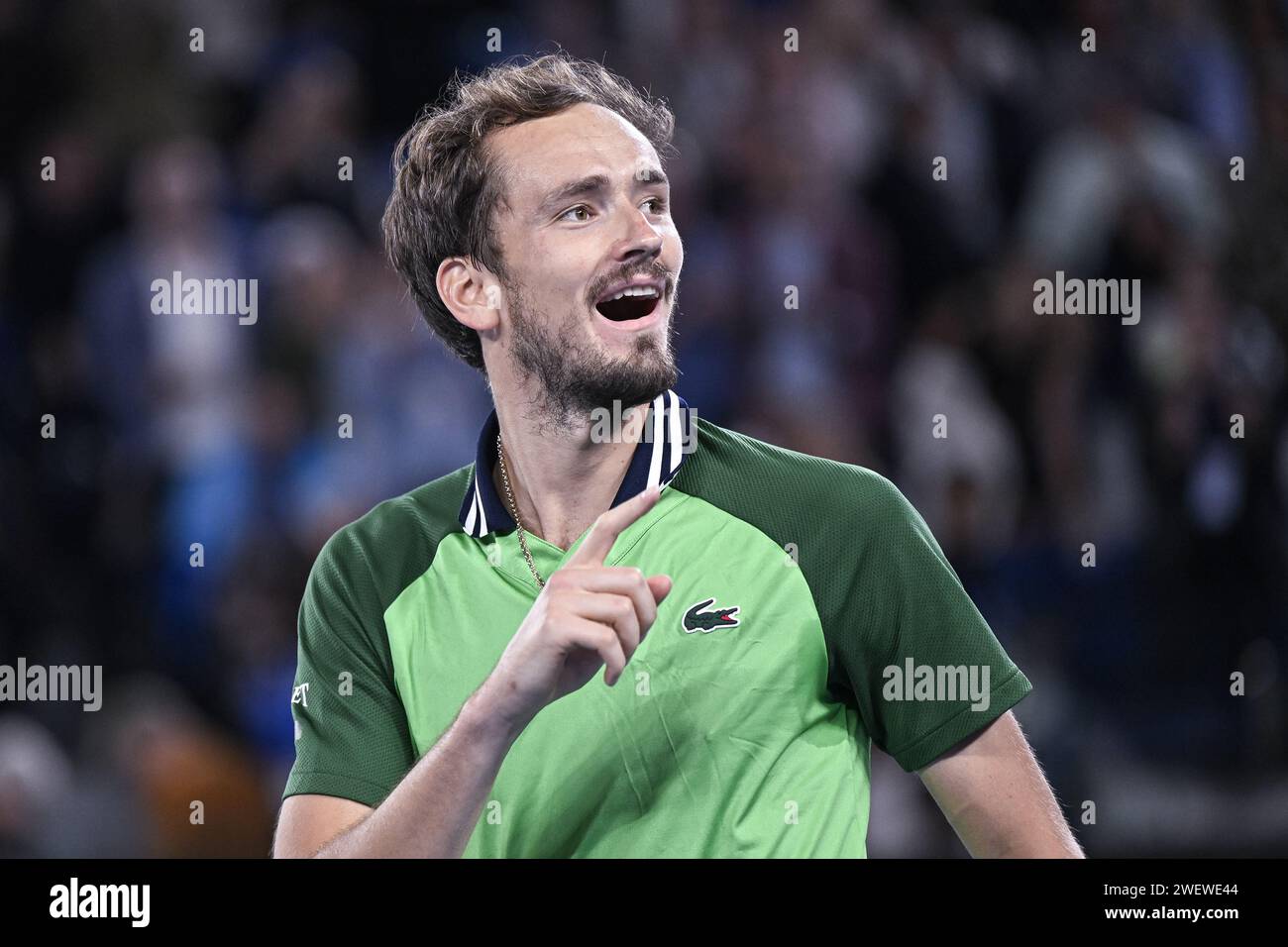 Daniil Medvedev during the Australian Open AO 2024 Grand Slam tennis ...