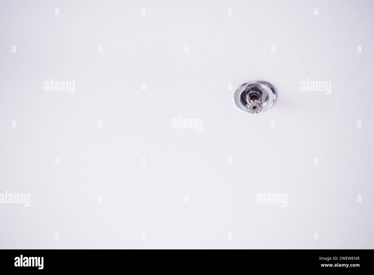 fire detector and automatic ceiling Fire Sprinkler Stock Photo - Alamy