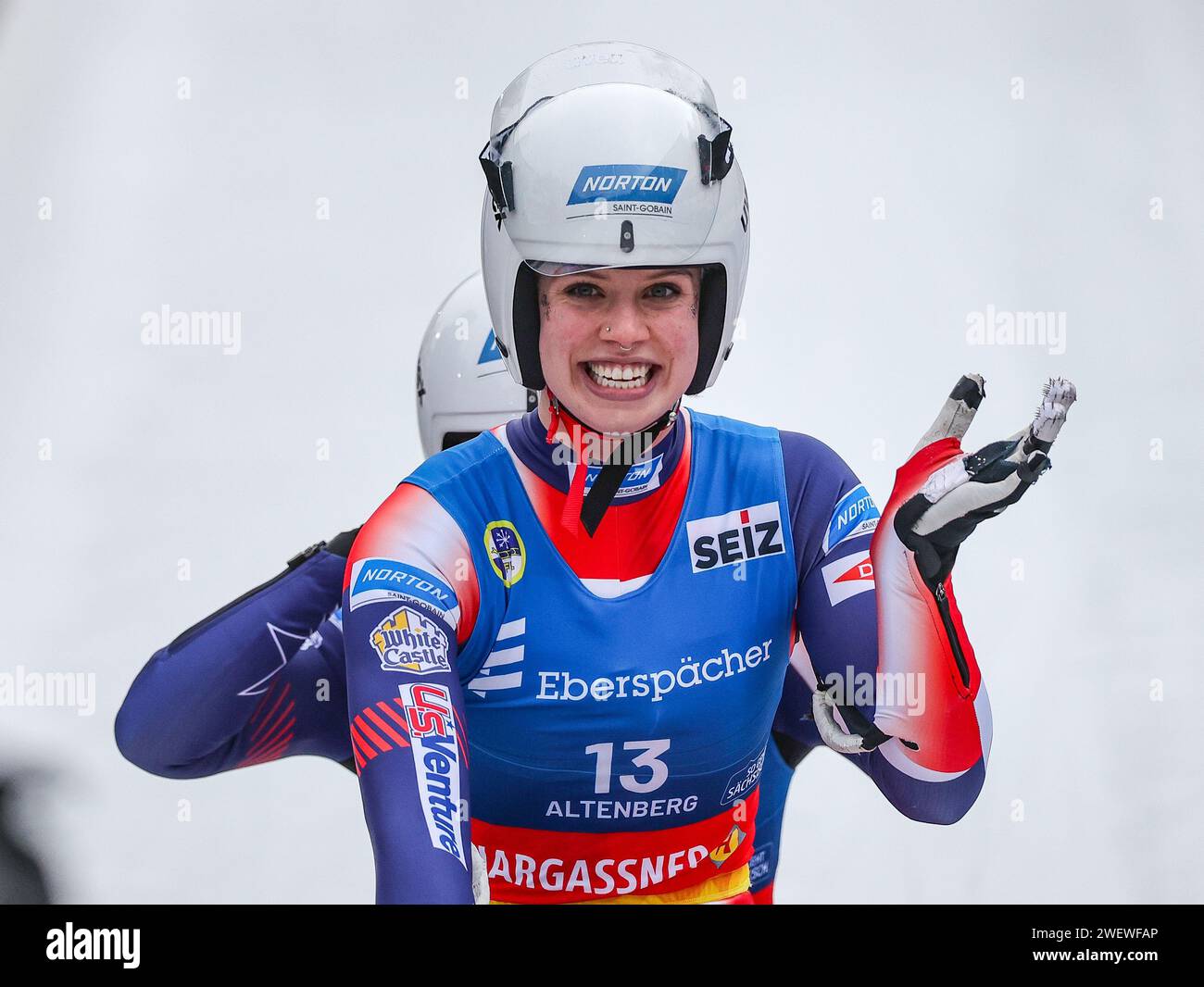 Altenberg, Germany. 27th Jan, 2024. Luge: World Championships women's ...