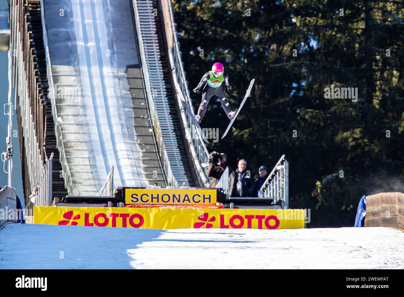 Schonach, Deutschland. 27th Jan, 2024. Nathalie Armbruster #22, 3.Platz ...