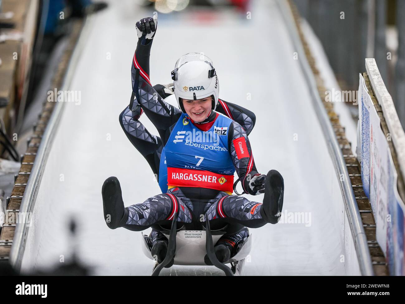 Altenberg, Germany. 27th Jan, 2024. Luge: World Championships, women's ...