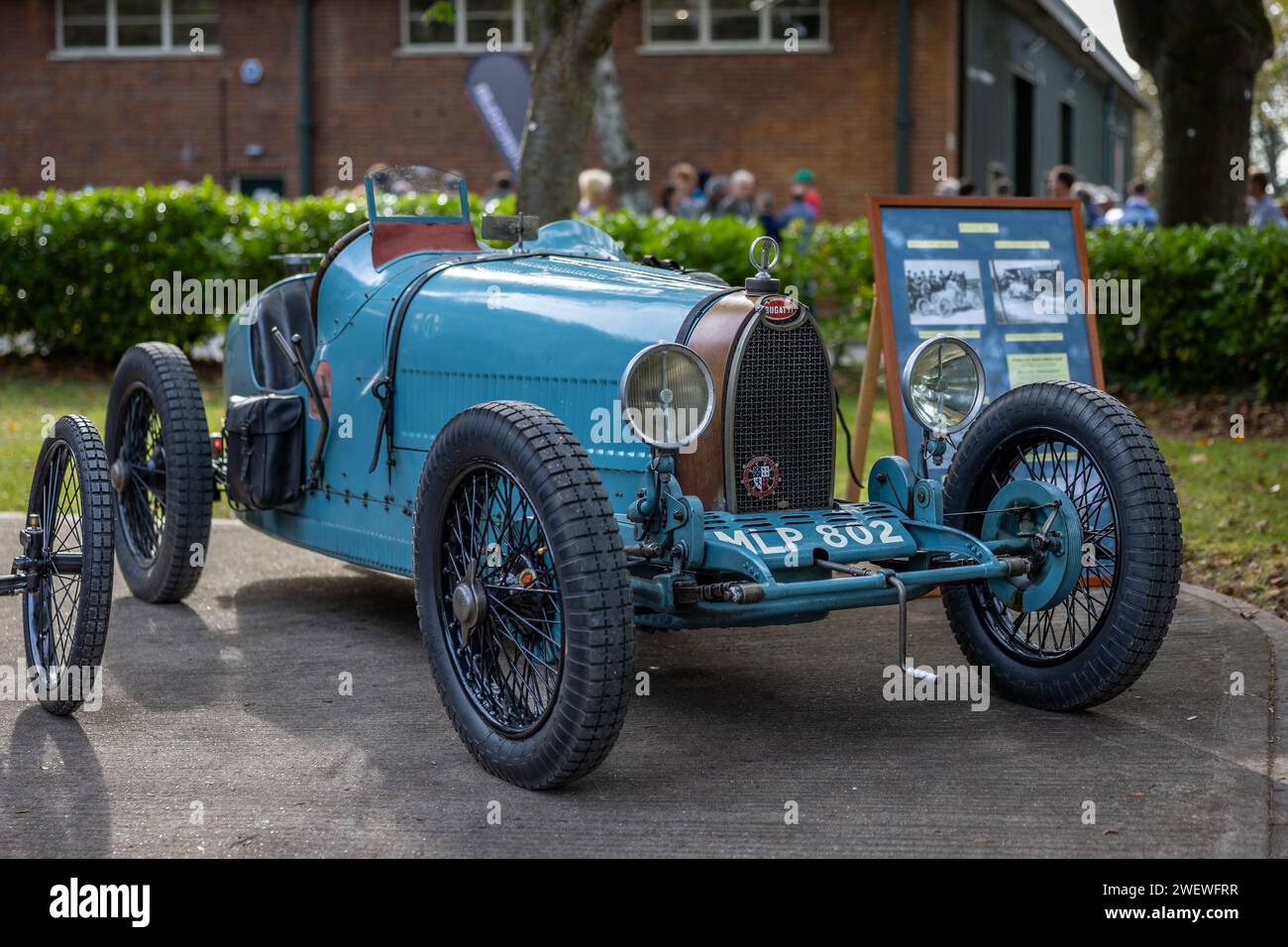 1926 Bugatti Type 37, on display at the Bicester Heritage Scramble on ...