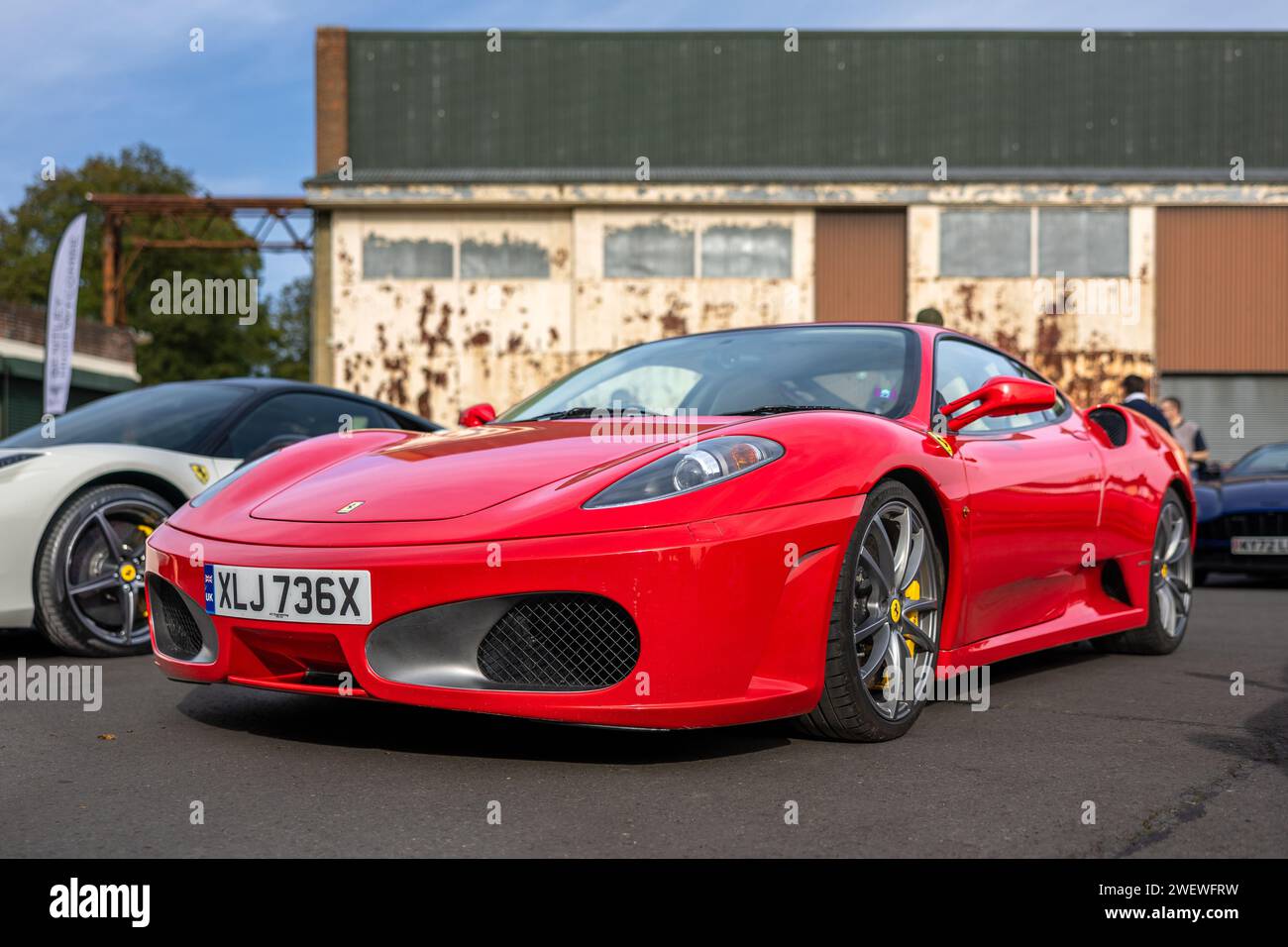 2005 Ferrari F430, on display at the Bicester Heritage Scramble on 8th ...