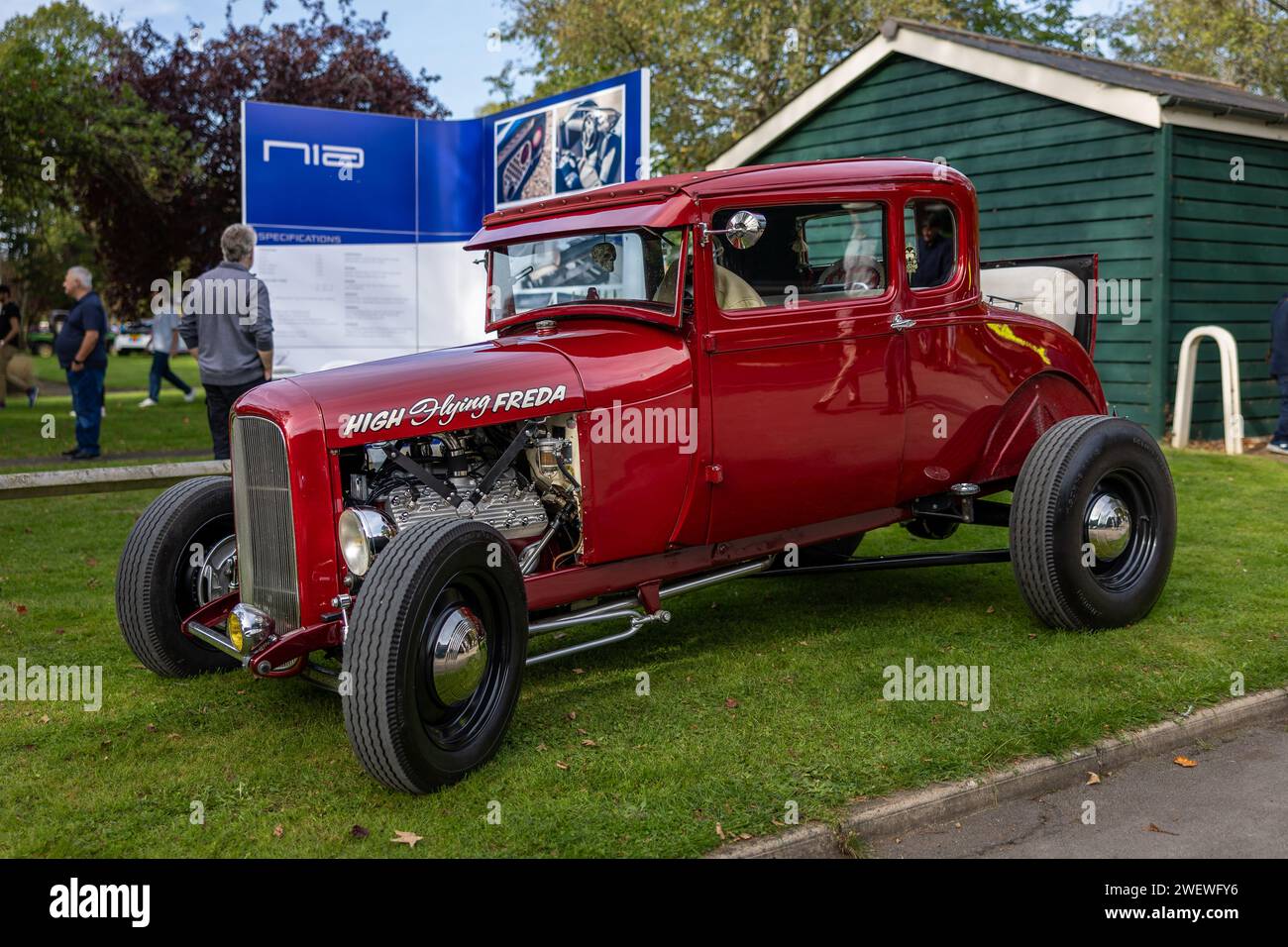 High Flying Freda custom hot rod on display at the Bicester Heritage ...