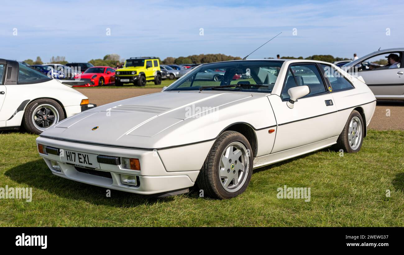 1990 Lotus Excel, on display at the Bicester Heritage Scramble on 8th ...