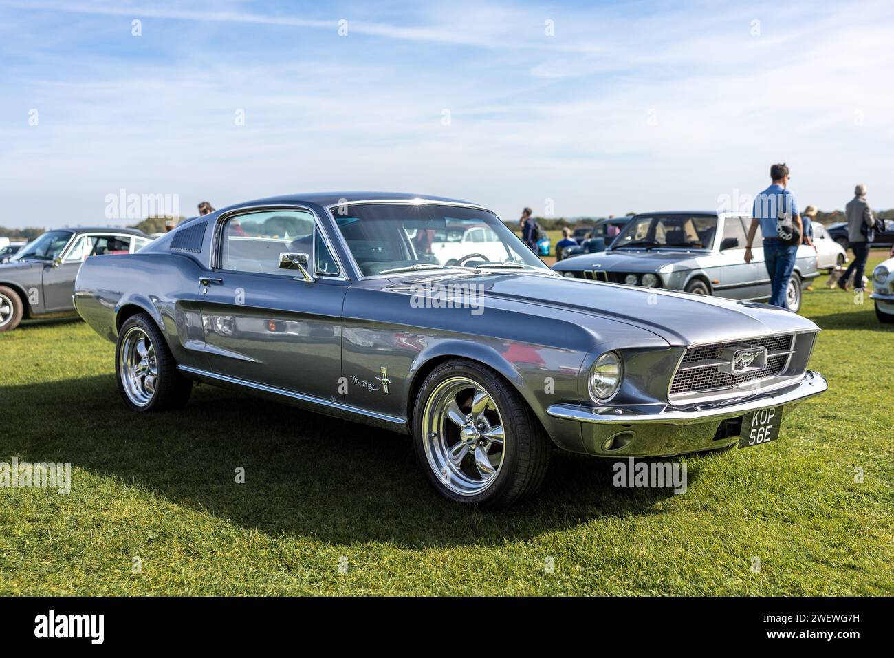 1967 Ford Mustang Fastback, on display at the Bicester Heritage ...
