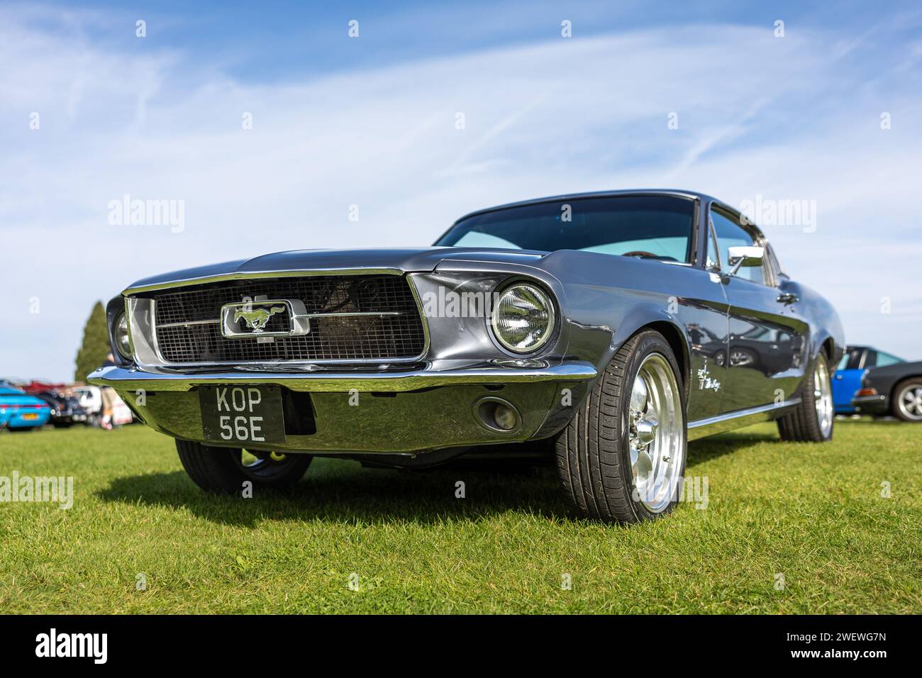 1967 Ford Mustang Fastback, on display at the Bicester Heritage ...