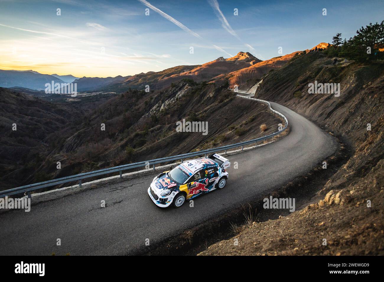 Gap, France. 27th Jan, 2024. 13 MUNSTER Gregoire, LOUKA Louis, Ford ...