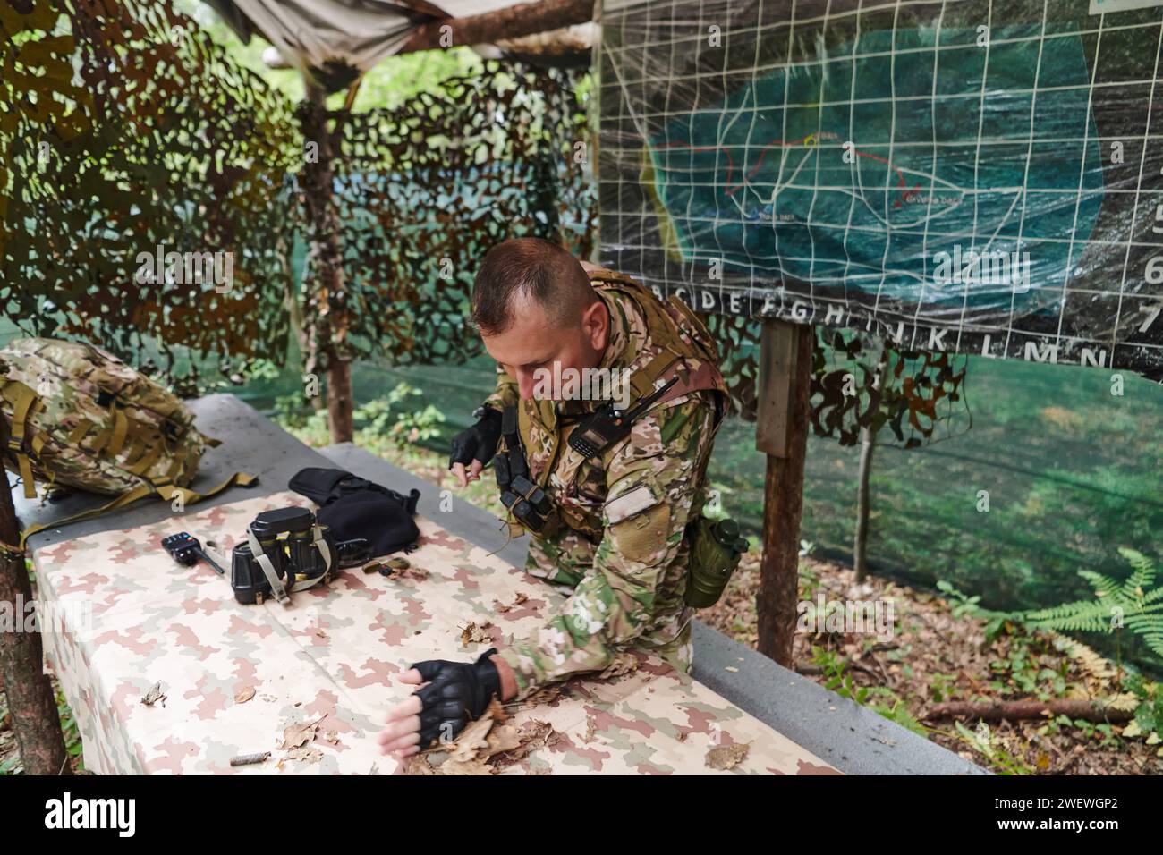 Special strategic map hi-res stock photography and images - Alamy