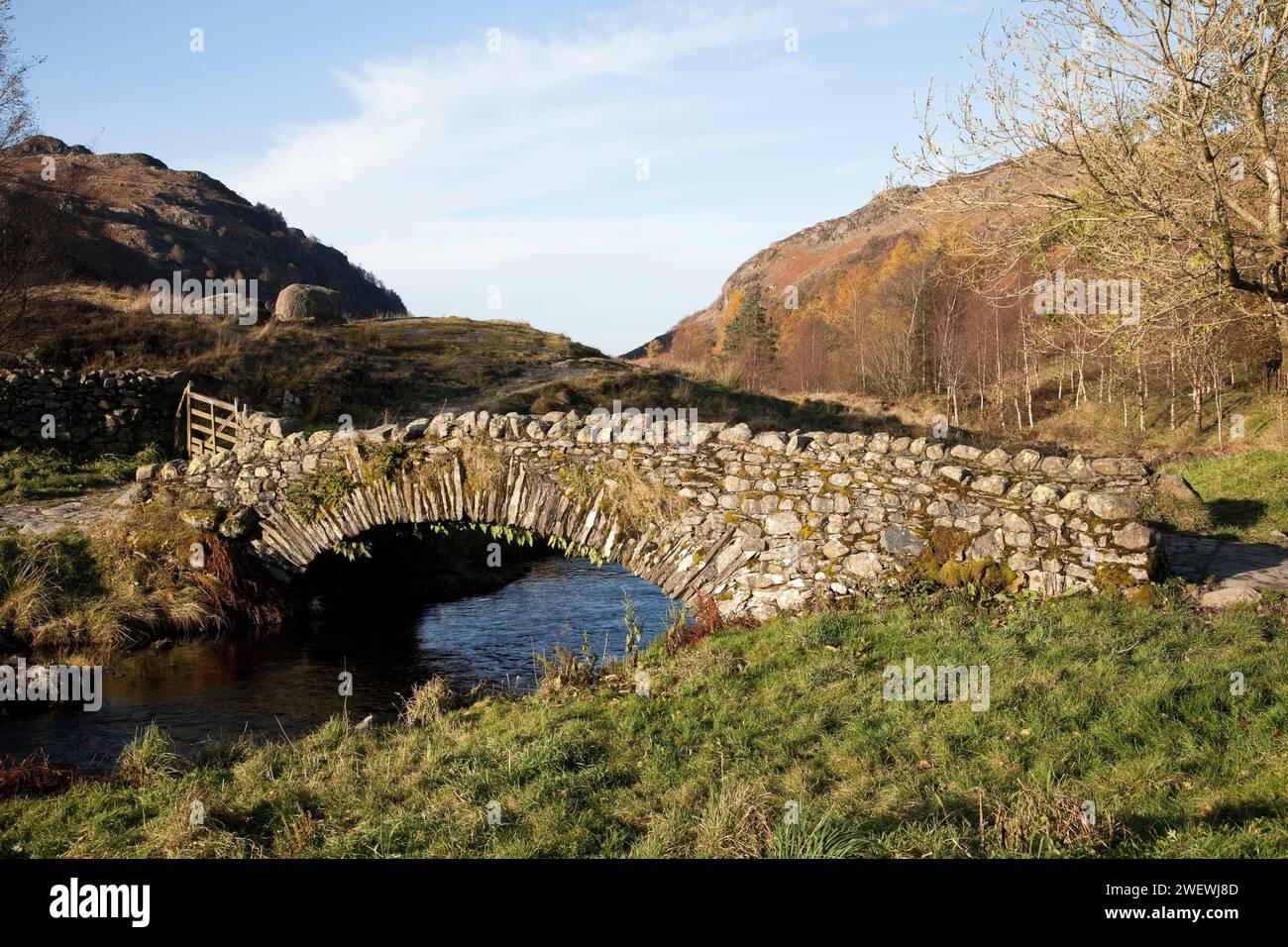Pack horse bridge lake district hi-res stock photography and images - Alamy