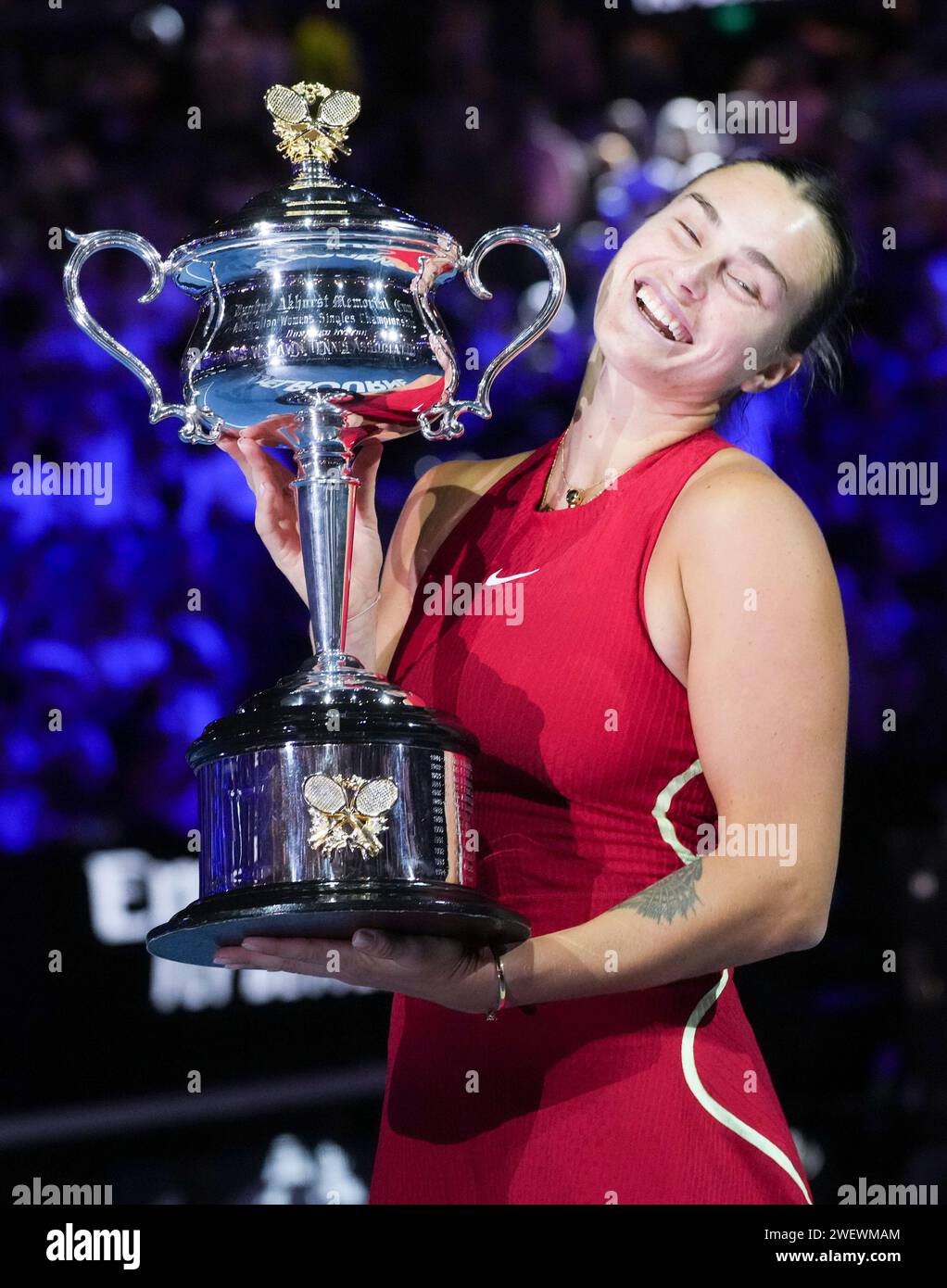 Aryna sabalenka trophy hi-res stock photography and images - Alamy