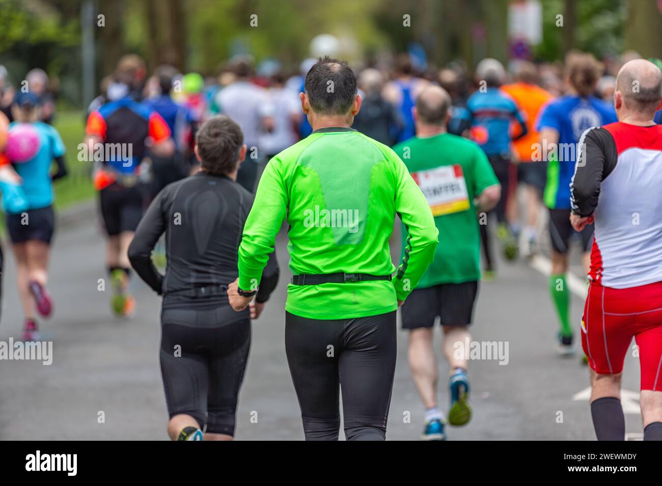 Rear of the runners hi-res stock photography and images - Alamy