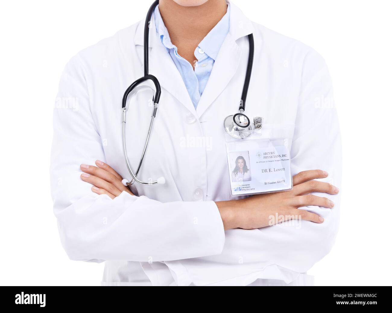 Lab coat tag closeup hi-res stock photography and images - Alamy