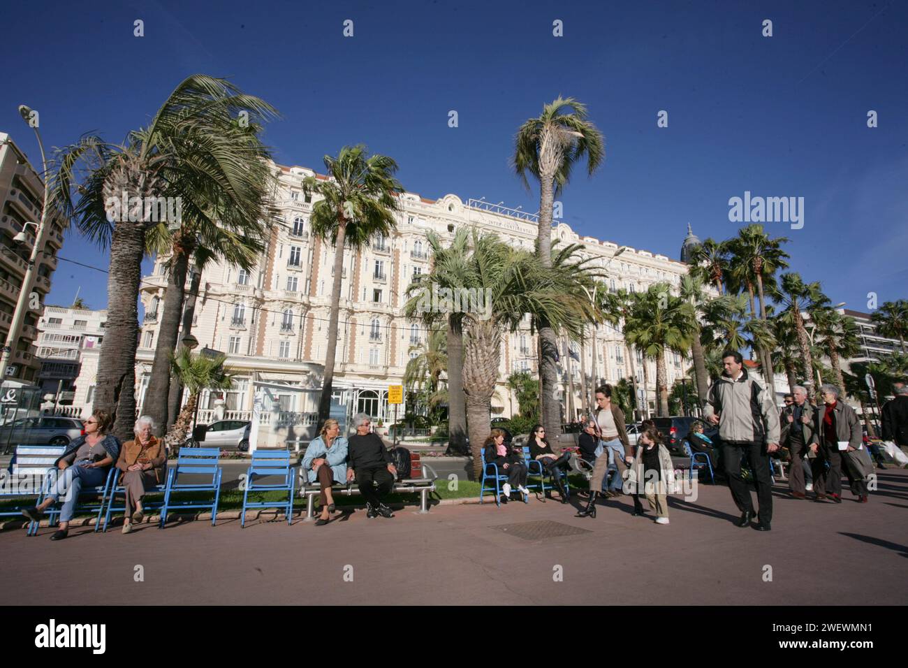 PROMENADE DE LA CROISETTE CANNES Stock Photo - Alamy