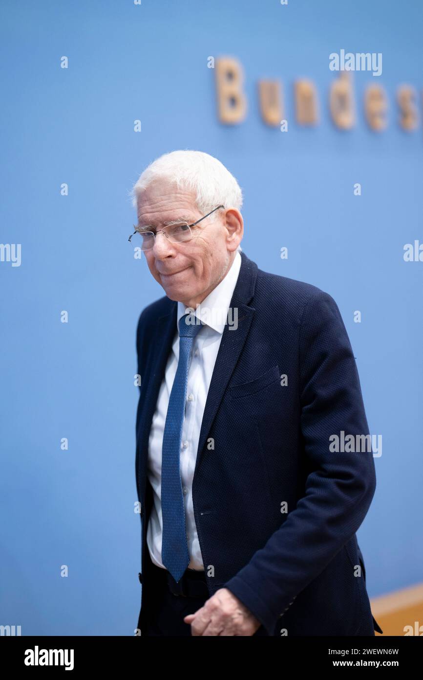 Joseph Schuster, PK Antisemitismus DEU, Deutschland, Germany, Berlin ...