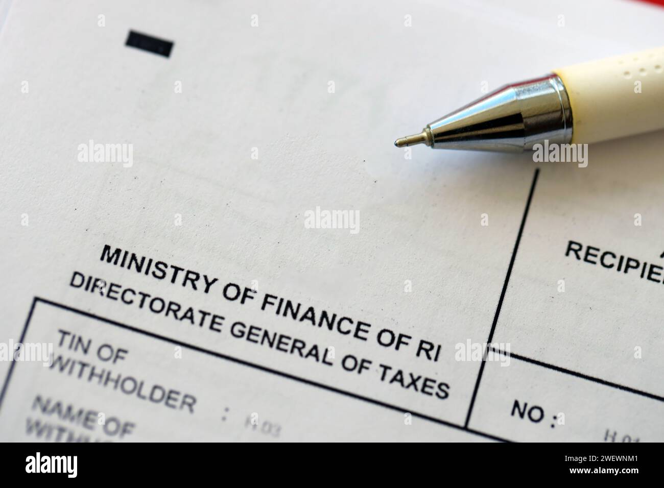 Indonesian tax form 1721 a1 Income Tax withholding art 21 for employee ...