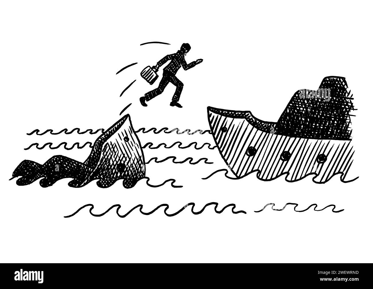 Jumping ship hi-res stock photography and images - Alamy