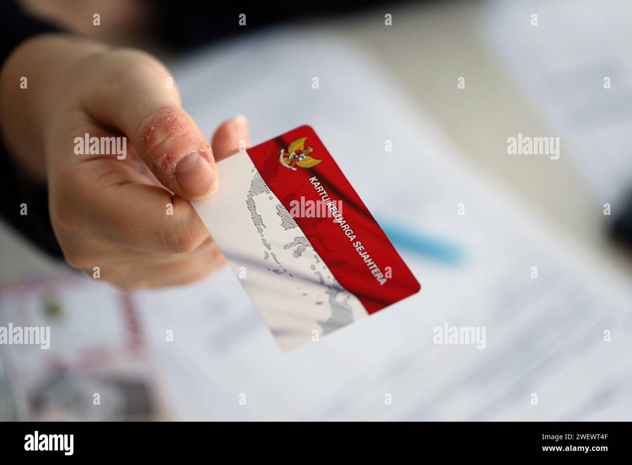 Indonesia KKS prosperous family card originally called kartu keluarga ...