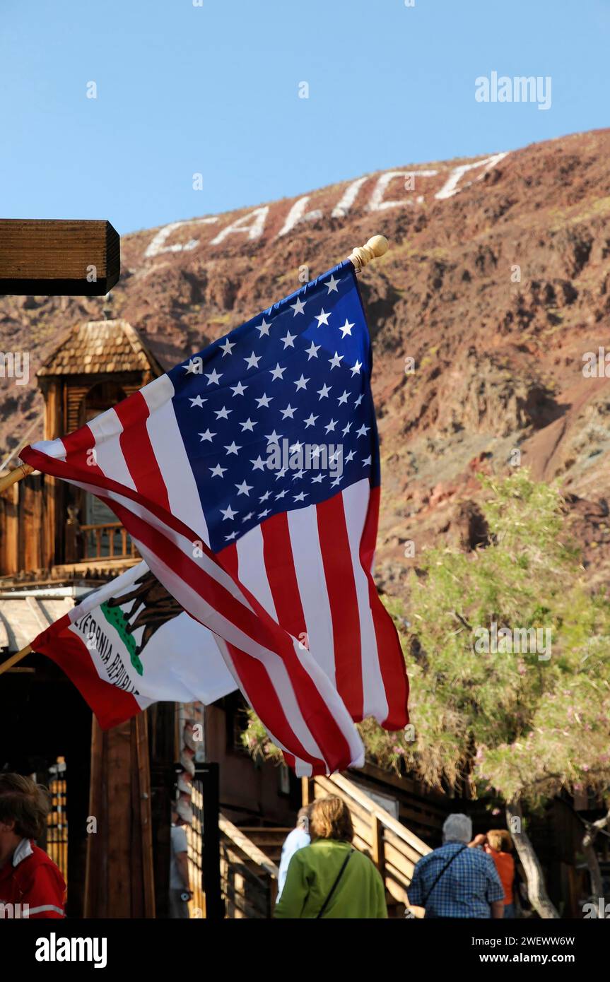Ghost town Calico, Yermo, California, USA Stock Photo - Alamy
